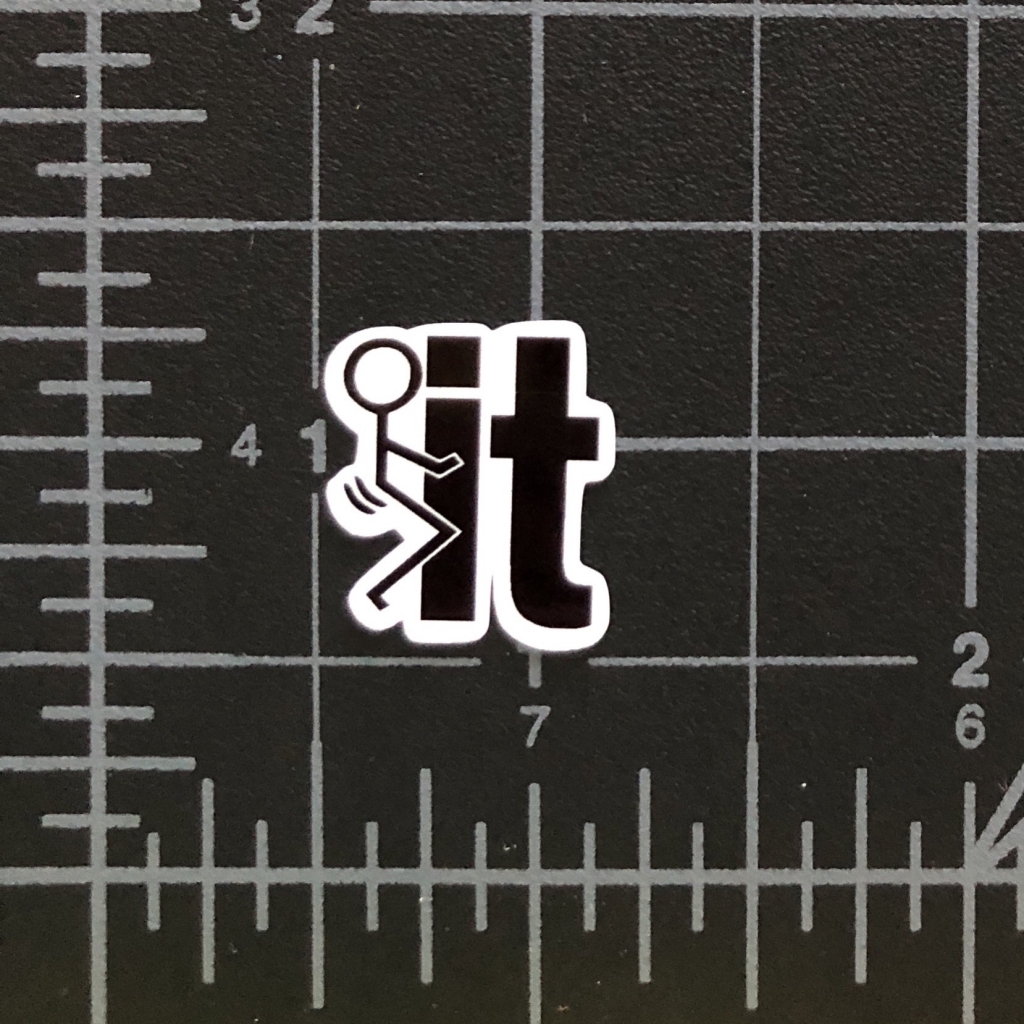 F’ IT Sticker - RC SWAG - Stickers, T-Shirts, Hoodies, RC Kits & More!
