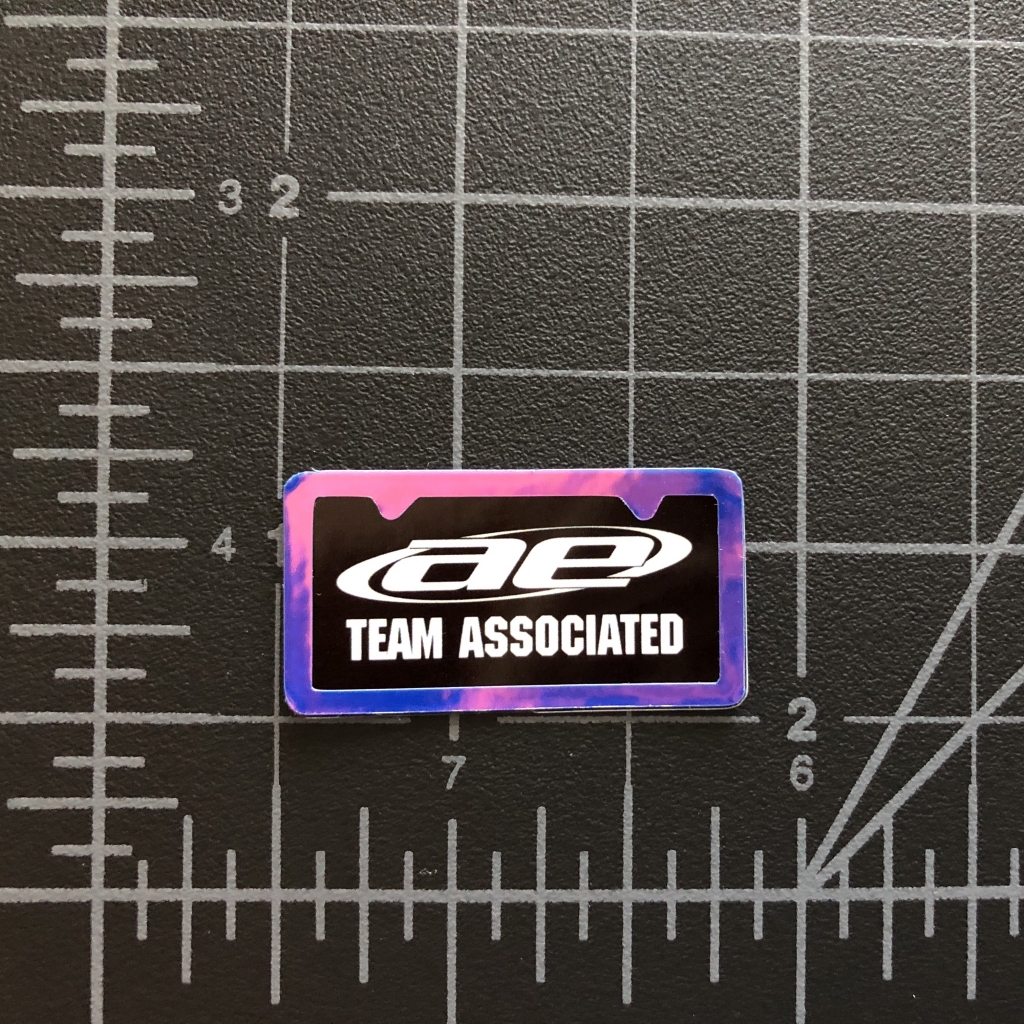 Scale Sponsor Logo License Plate Stickers - RC SWAG - Stickers, T ...