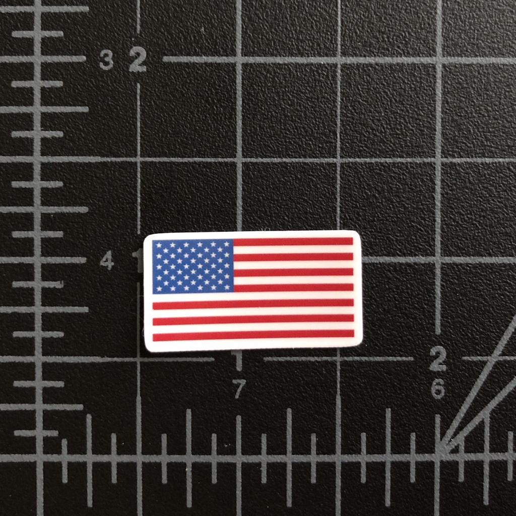 US Flag Sticker - RC SWAG - Stickers, T-Shirts, Hoodies, RC Kits & More!