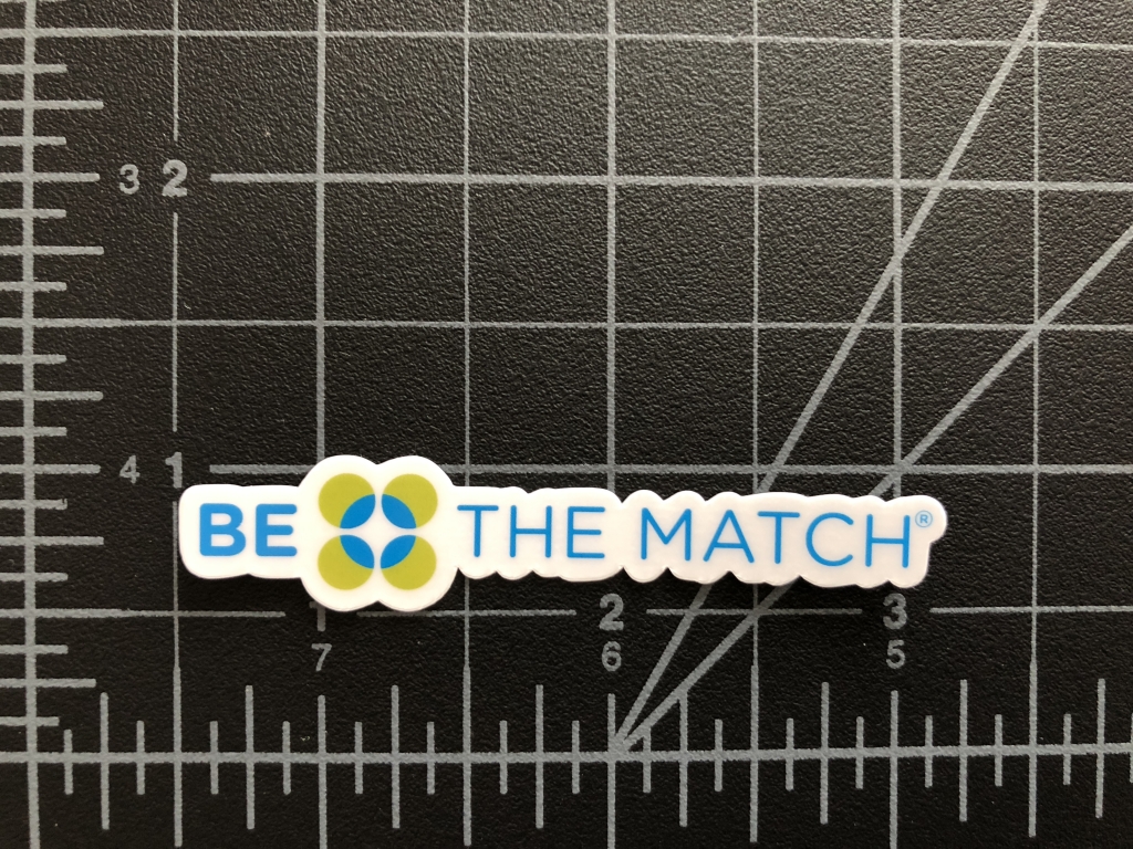 Be The Match - Sponsor Stickers - RC SWAG - Stickers, T-Shirts, Hoodies ...
