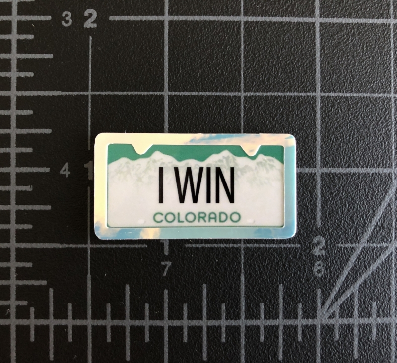 I WIN - RC License Plate Decal Sticker - RC SWAG - Stickers, T-Shirts ...