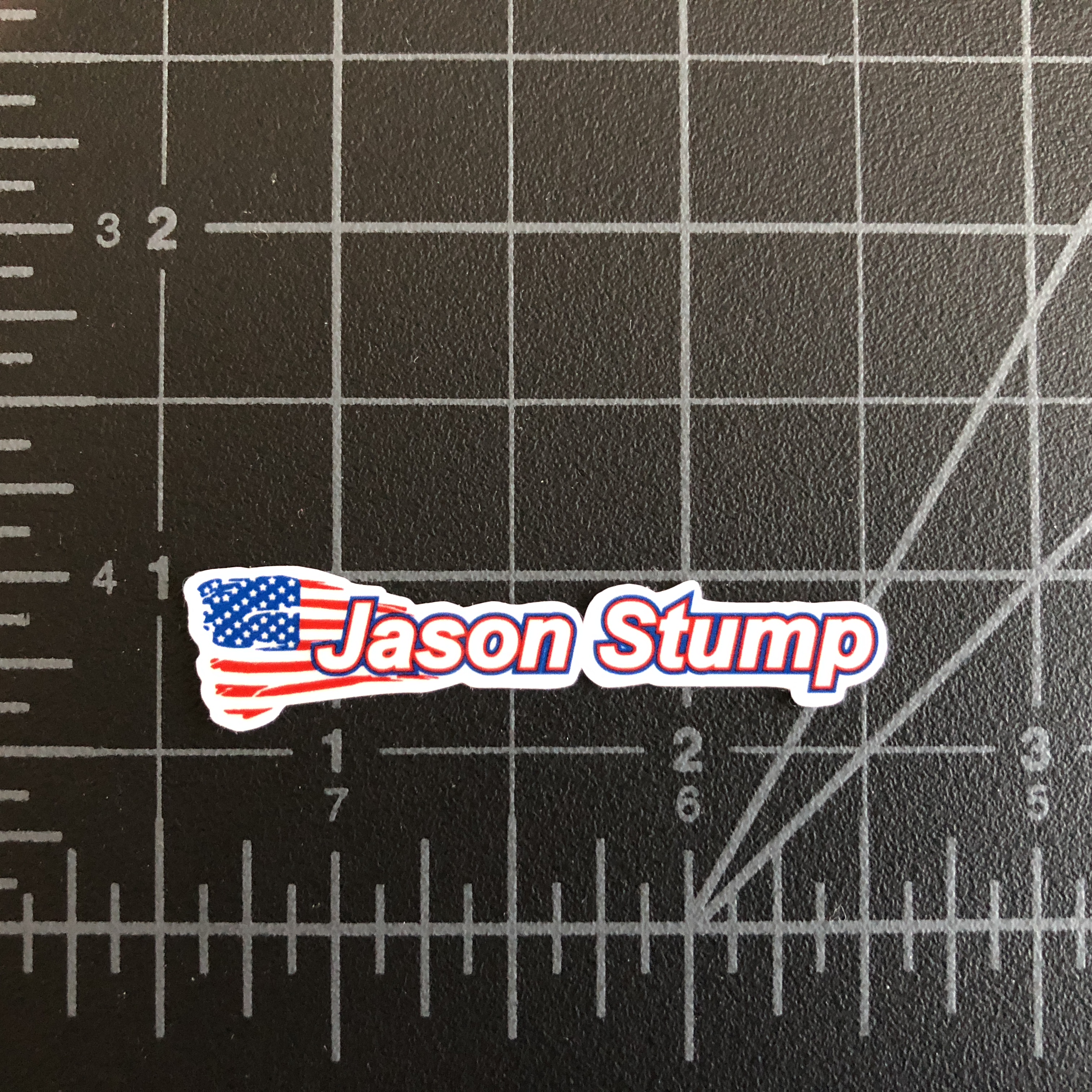 Distressed US Flag - Custom Name Stickers - RC SWAG - Stickers, T ...