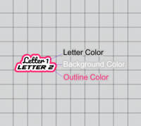 Custom Personalized Name Stickers by RC SWAG