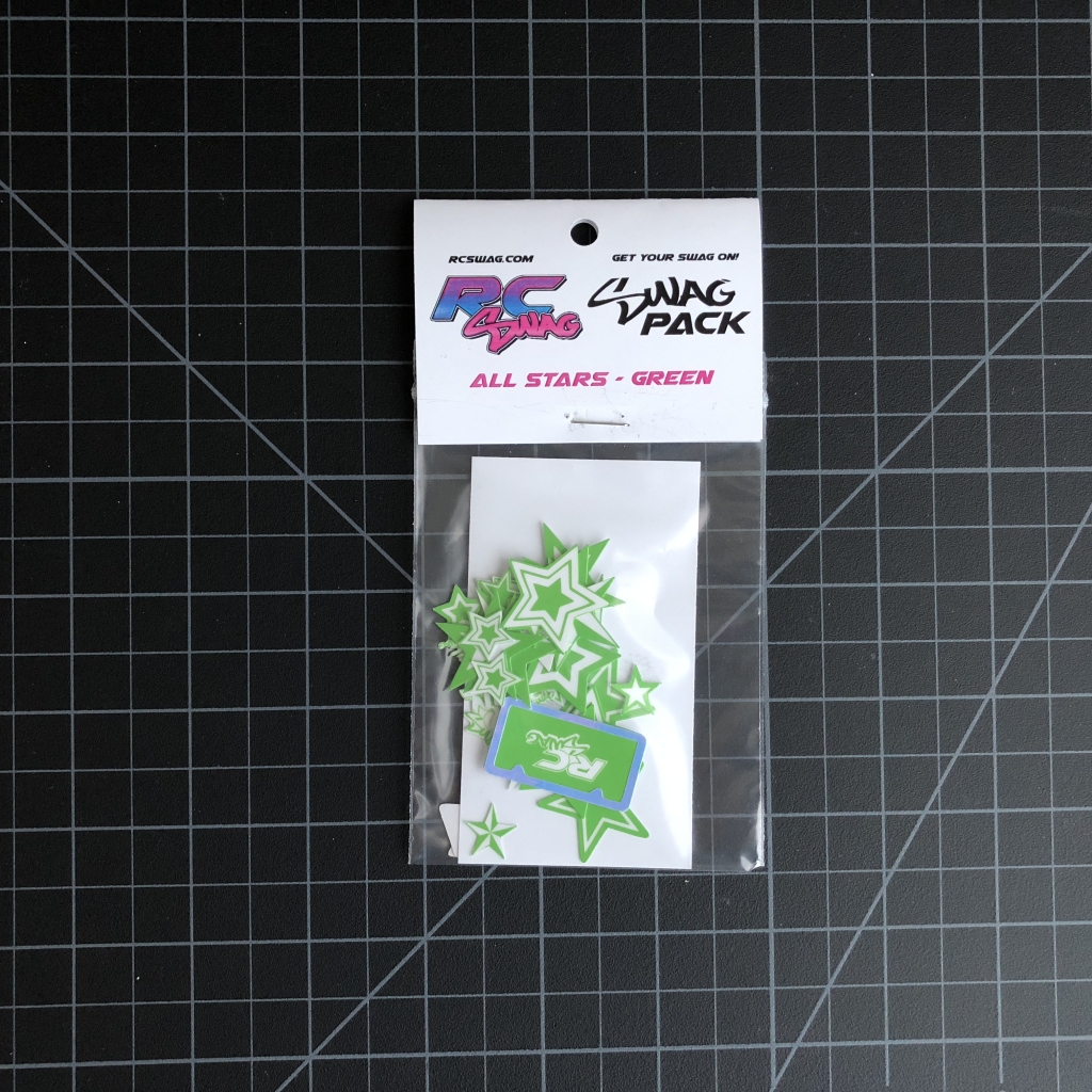 ALL Stars Green - SWAG Pack - RC SWAG - Stickers, T-Shirts, Hoodies, RC ...