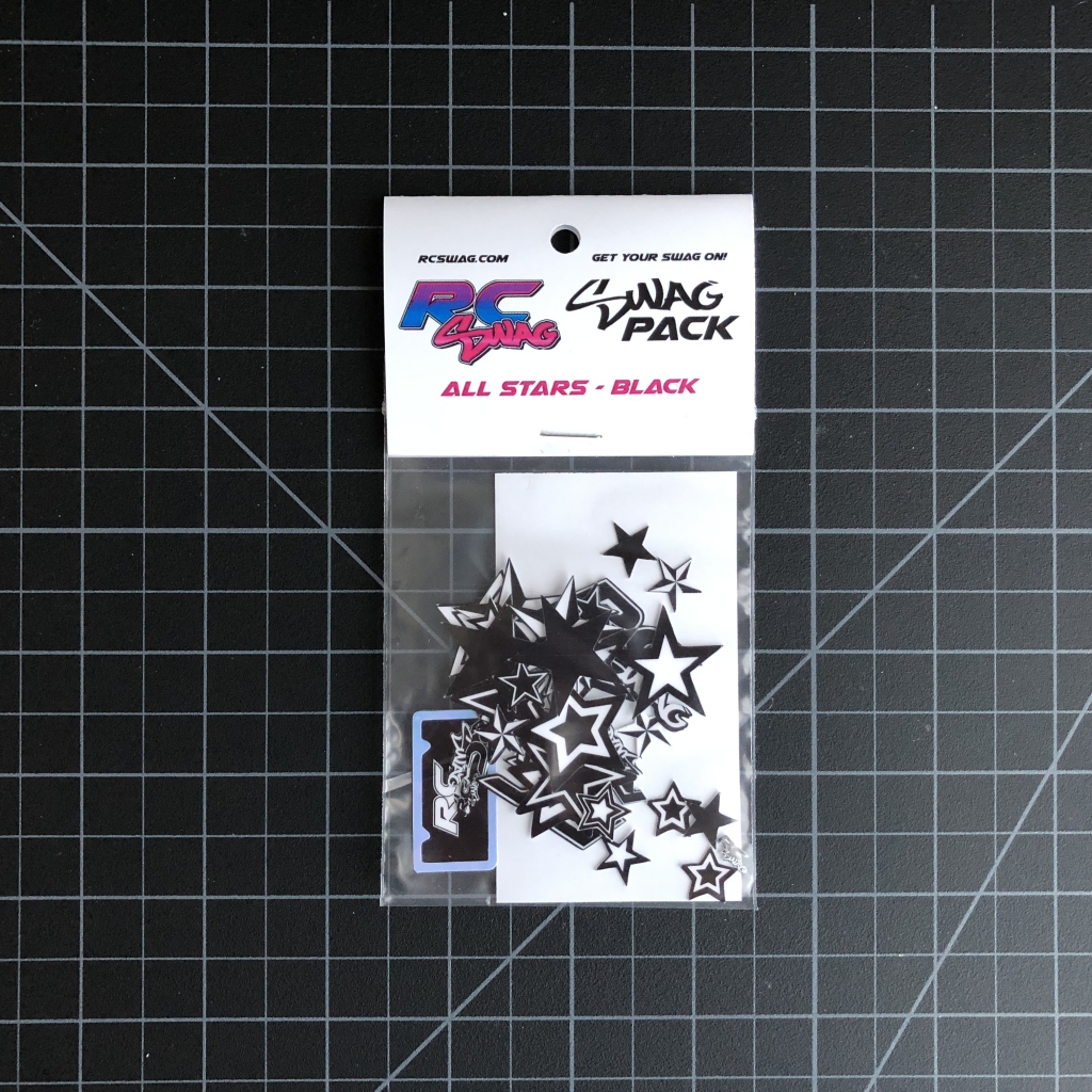 ALL Stars Black - SWAG Pack - RC SWAG - Stickers, T-Shirts, Hoodies, RC ...