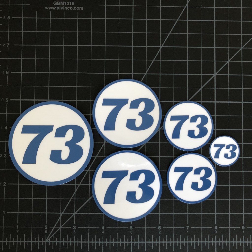 Number Stickers - Custom Number Stickers - RC SWAG - Stickers, T-Shirts ...