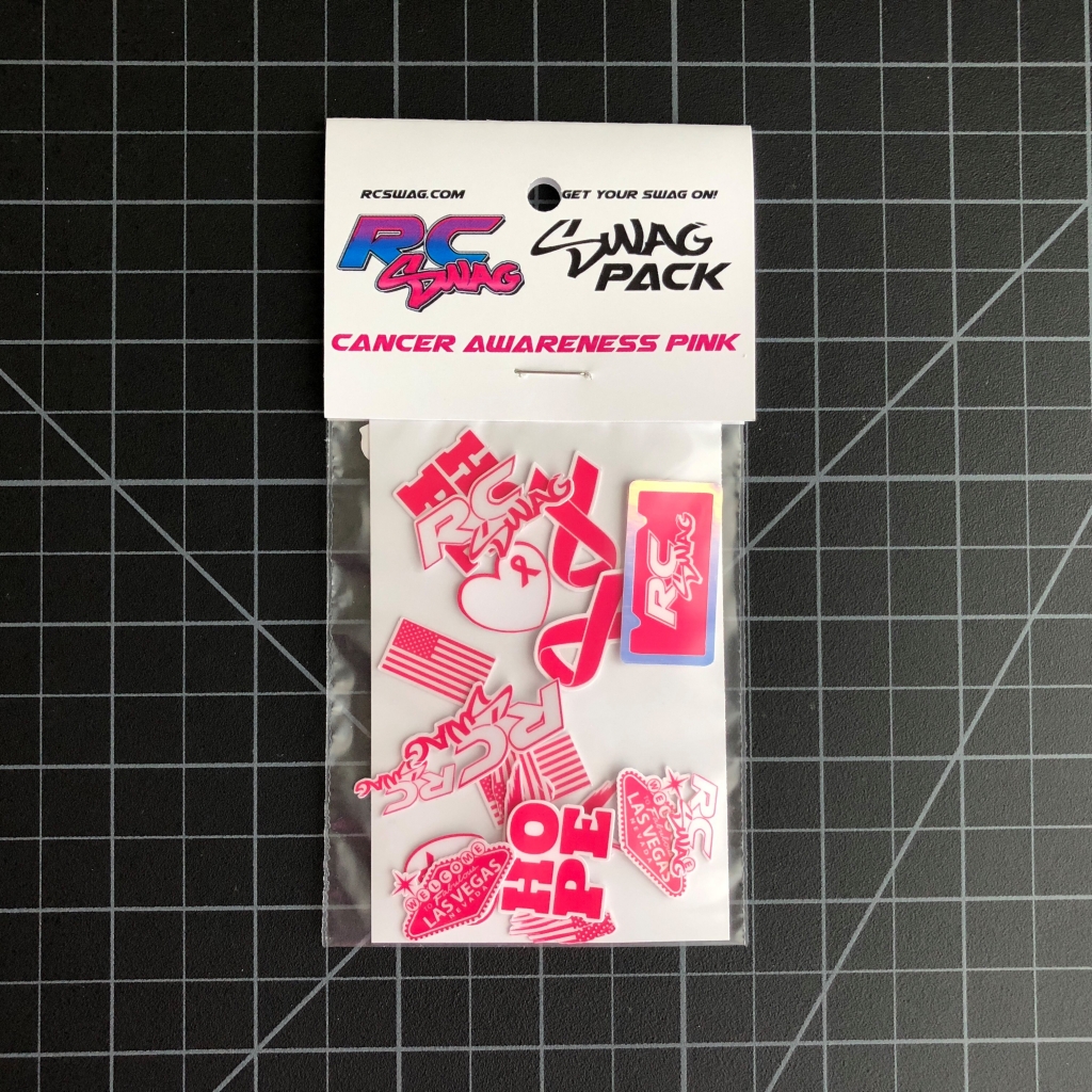 Cancer Awareness Pink - SWAG Pack - RC SWAG - Stickers, T-Shirts ...