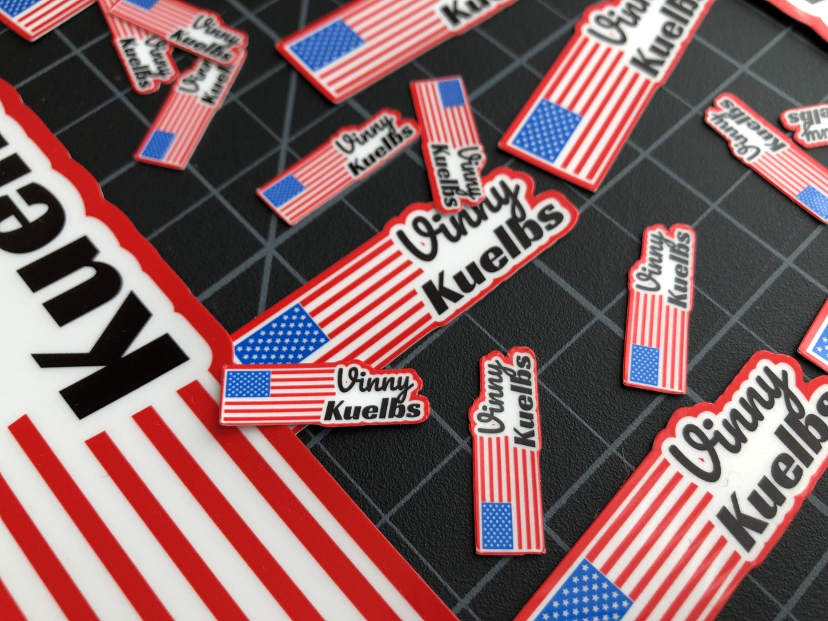 Design Your Own Custom Name Stickers - RC SWAG - Stickers, T-Shirts ...