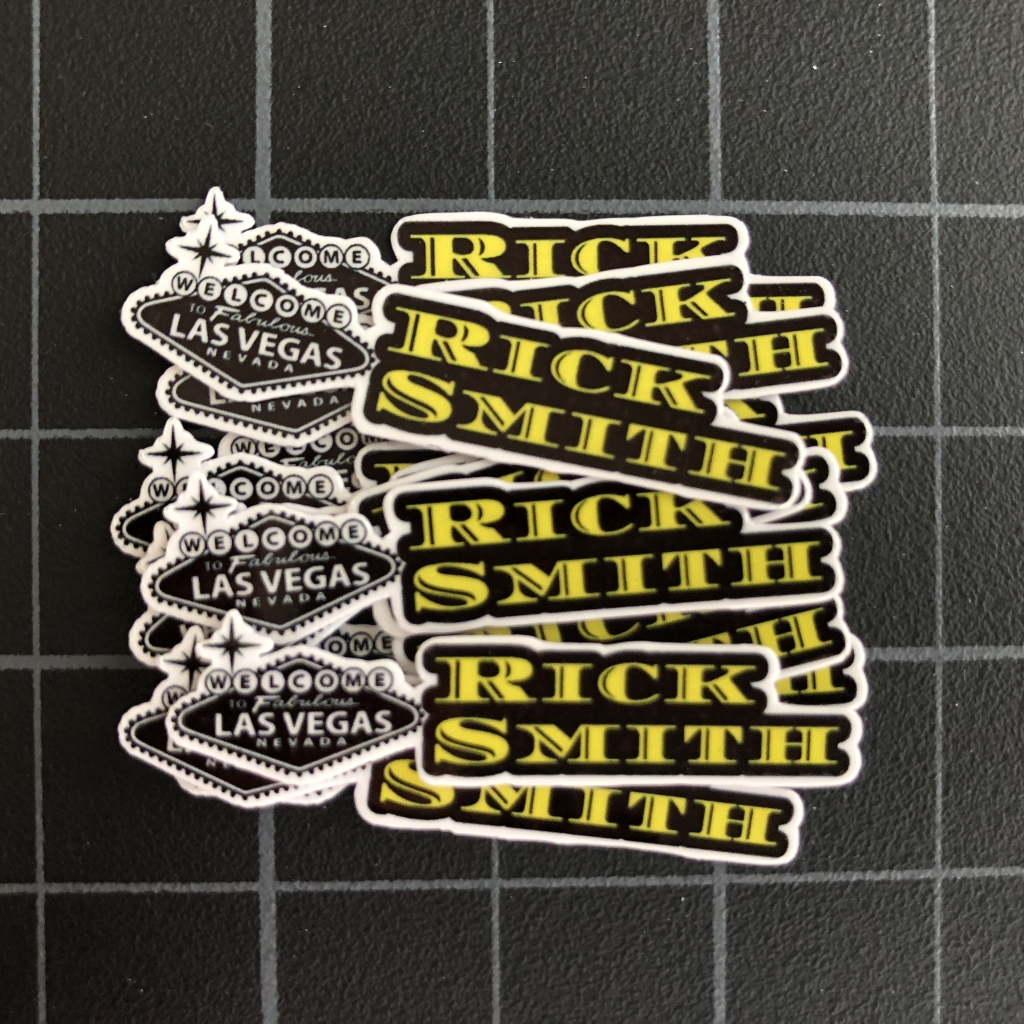 Design Your Own Custom Name Stickers - RC SWAG - Stickers, T-Shirts ...