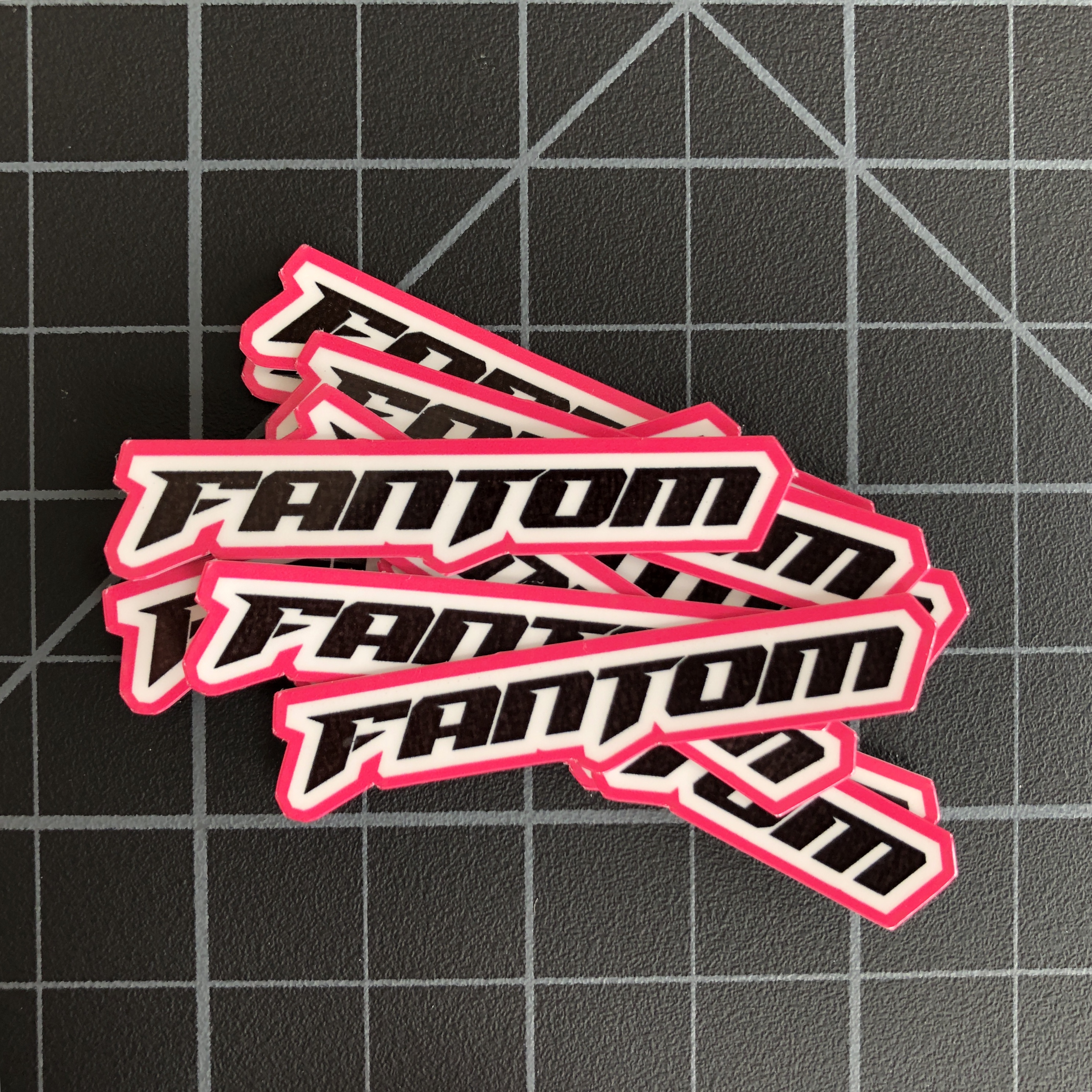 Custom RC Sponsor Stickers - Fantom - RC SWAG - Stickers, T-Shirts ...