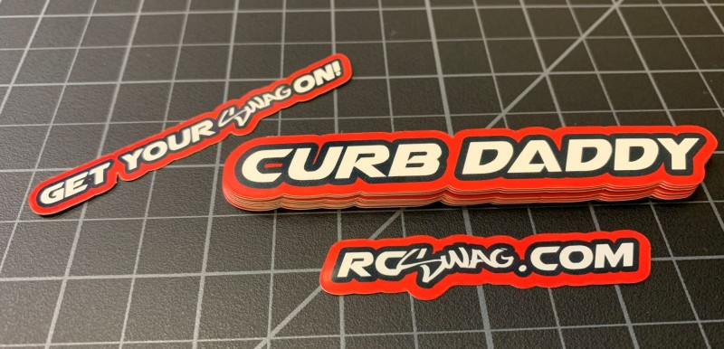 Custom Text / Name Stickers - RC SWAG - Stickers, T-Shirts, Hoodies, RC ...