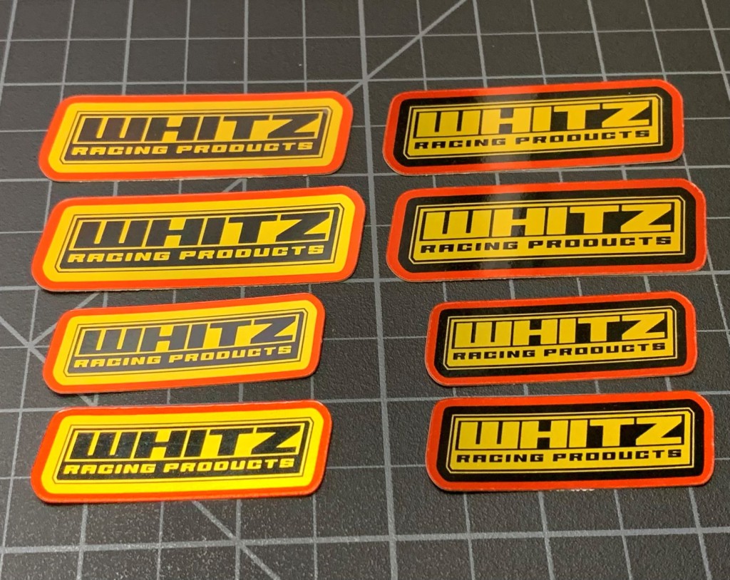 Custom Color RC Sponsor Stickers - RC SWAG - Stickers, T-Shirts ...