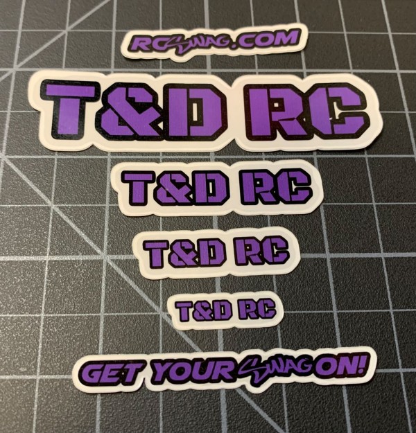 Custom Text / Name Stickers - RC SWAG - Stickers, T-Shirts, Hoodies, RC ...