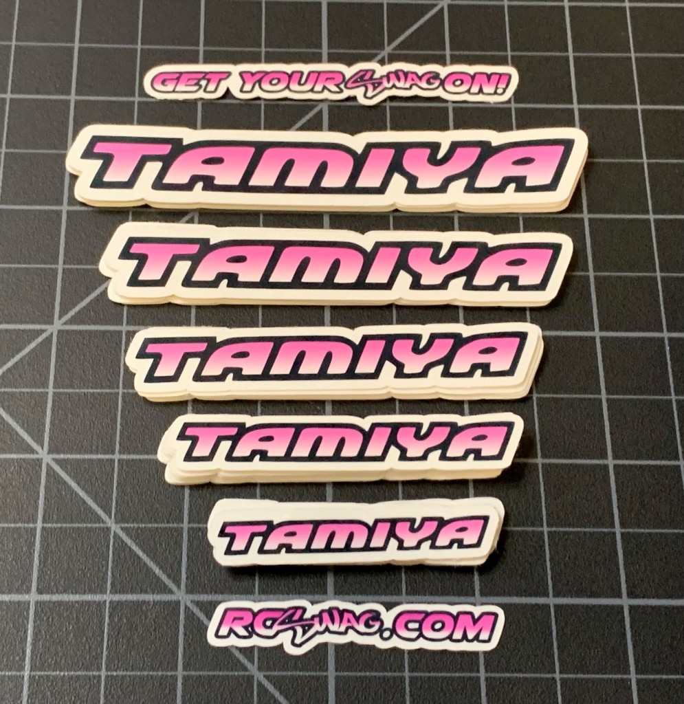 Custom Color RC Sponsor Stickers - RC SWAG - Stickers, T-Shirts ...