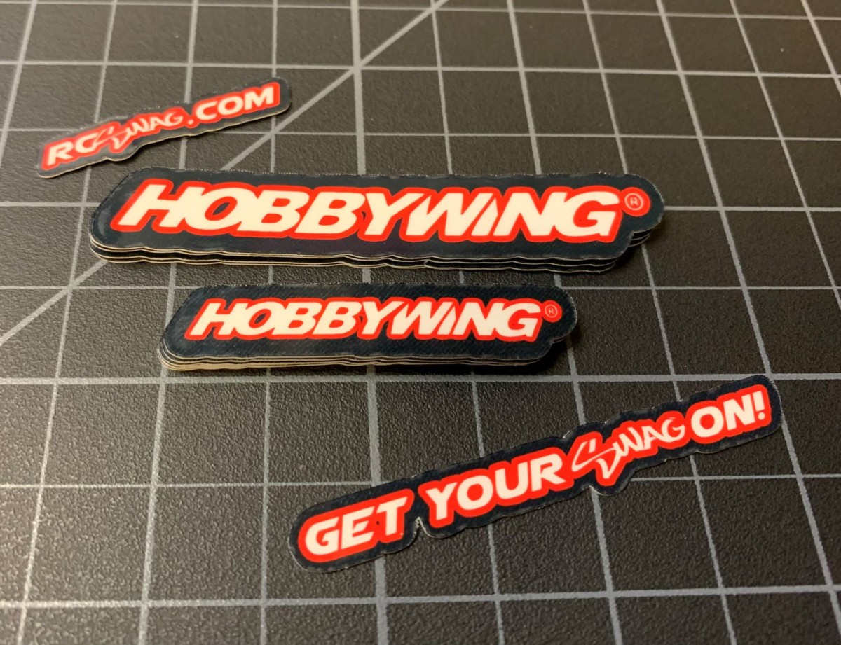 Custom Color RC Sponsor Stickers - RC SWAG - Stickers, T-Shirts ...