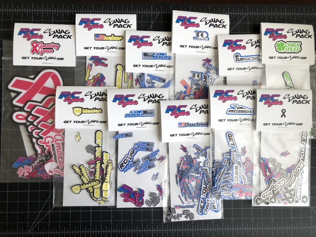 Custom Sticker SWAG Packs - RC SWAG - Stickers, T-Shirts, Hoodies, RC ...