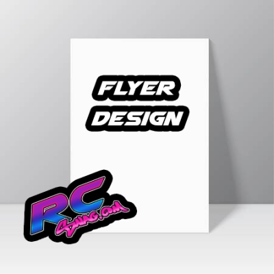 Flyer Design - RC SWAG - Stickers, T-Shirts, Hoodies, RC Kits & More!