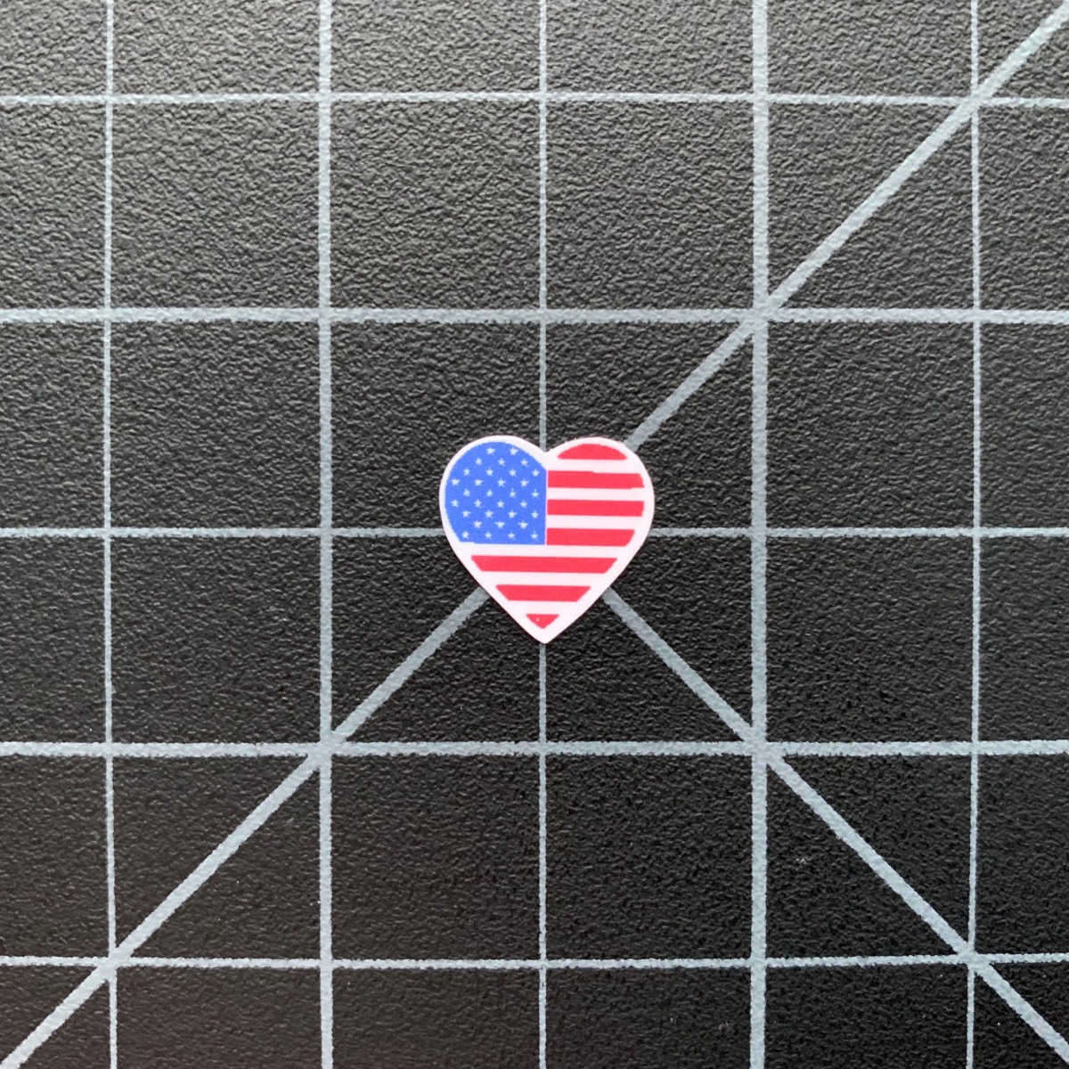Heart Shaped U.S. Flag Sticker Decal - RC SWAG - Stickers, T-Shirts ...