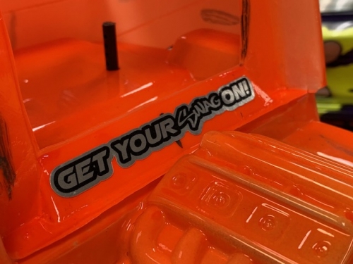 SILVER Metallic Custom Text / Name Stickers - RC SWAG - Stickers, T ...