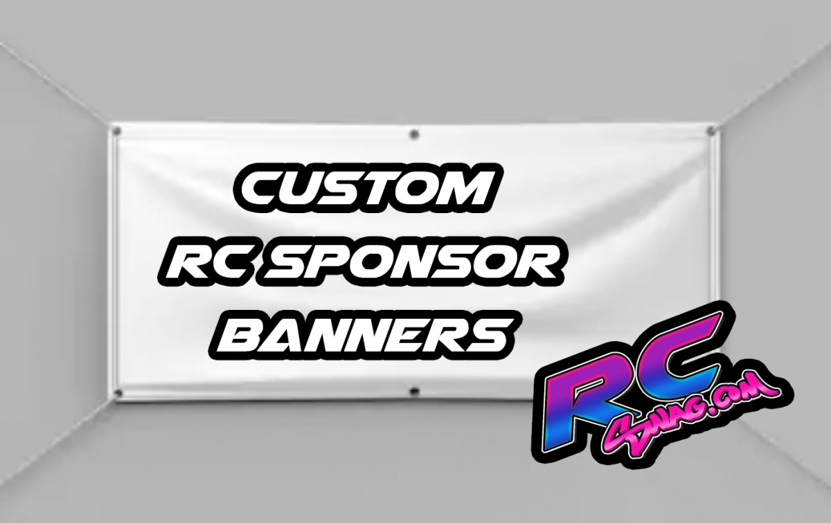 Custom RC Sponsor Logo Banners - RC SWAG - Stickers, T-Shirts, Hoodies ...