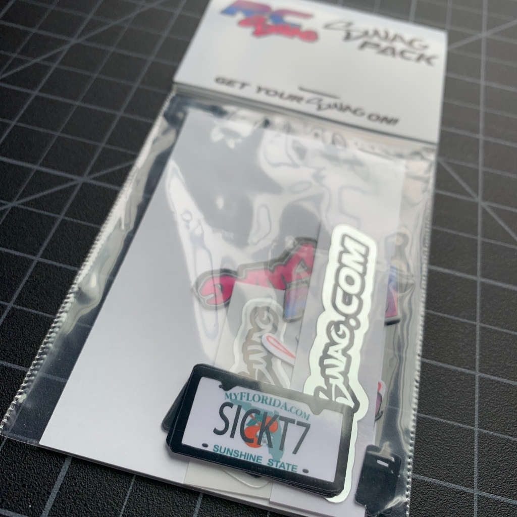 Scale RC License Plate Decal Stickers - Made-to-Order - RC SWAG ...