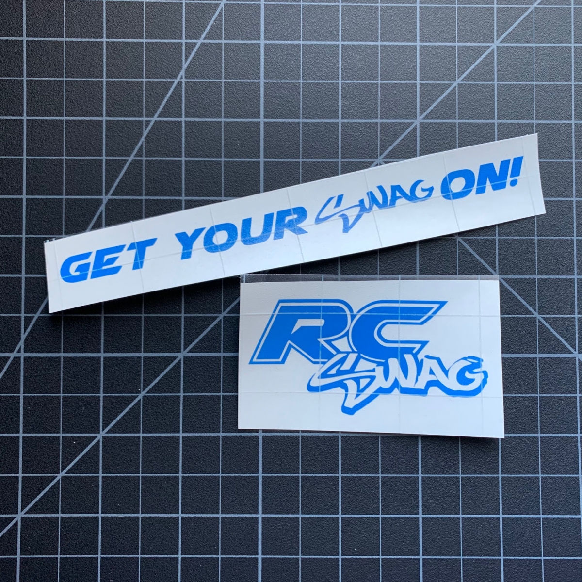 Vinyl Lettering, Vinyl Decals, RC SWAG Stickers (2) - RC SWAG ...