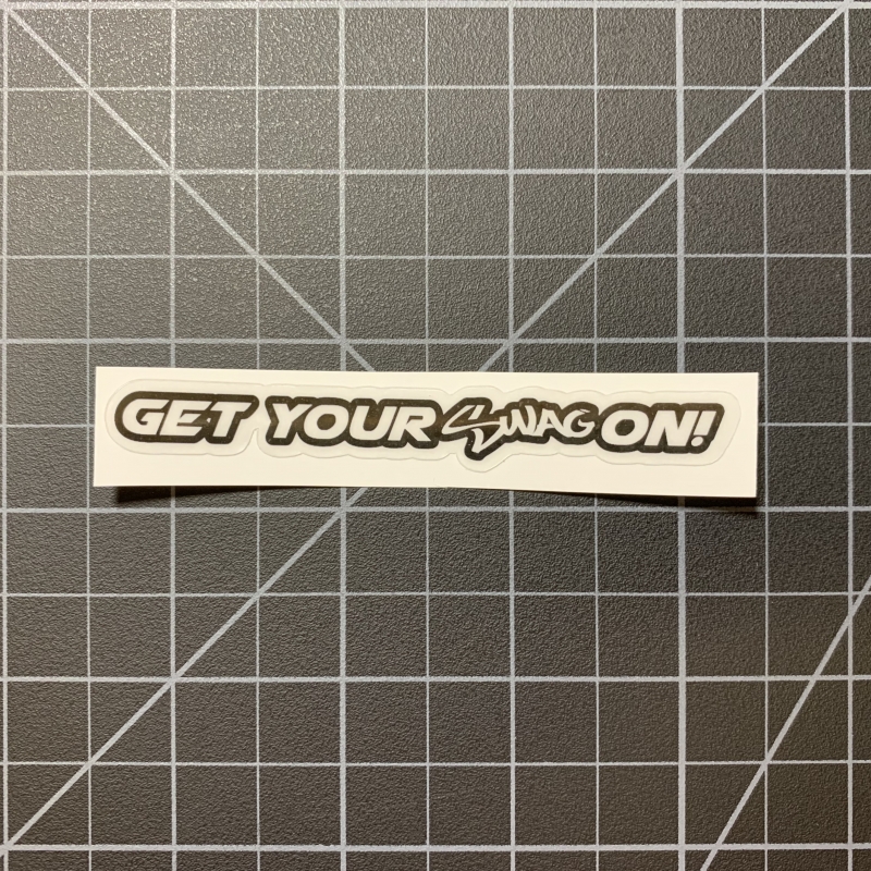 CLEAR Custom Color RC Sponsor Stickers - RC SWAG - Stickers, T-Shirts ...