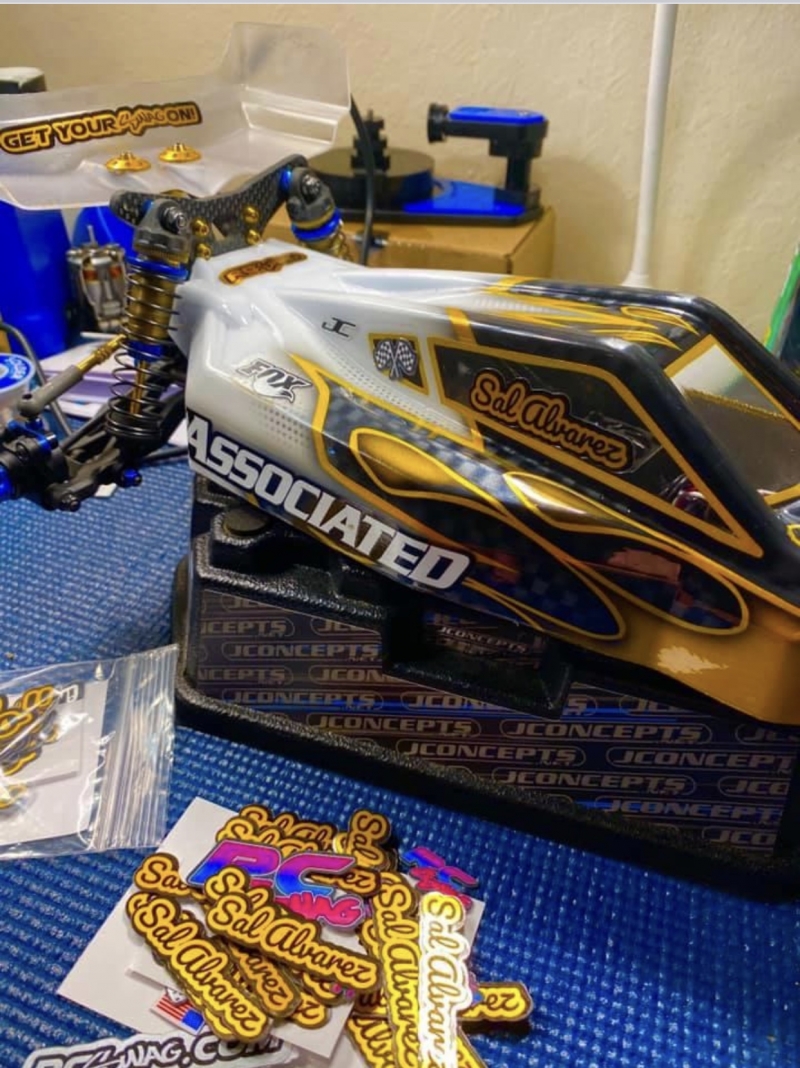 CLEAR Custom Color RC Sponsor Stickers - RC SWAG - Stickers, T-Shirts ...