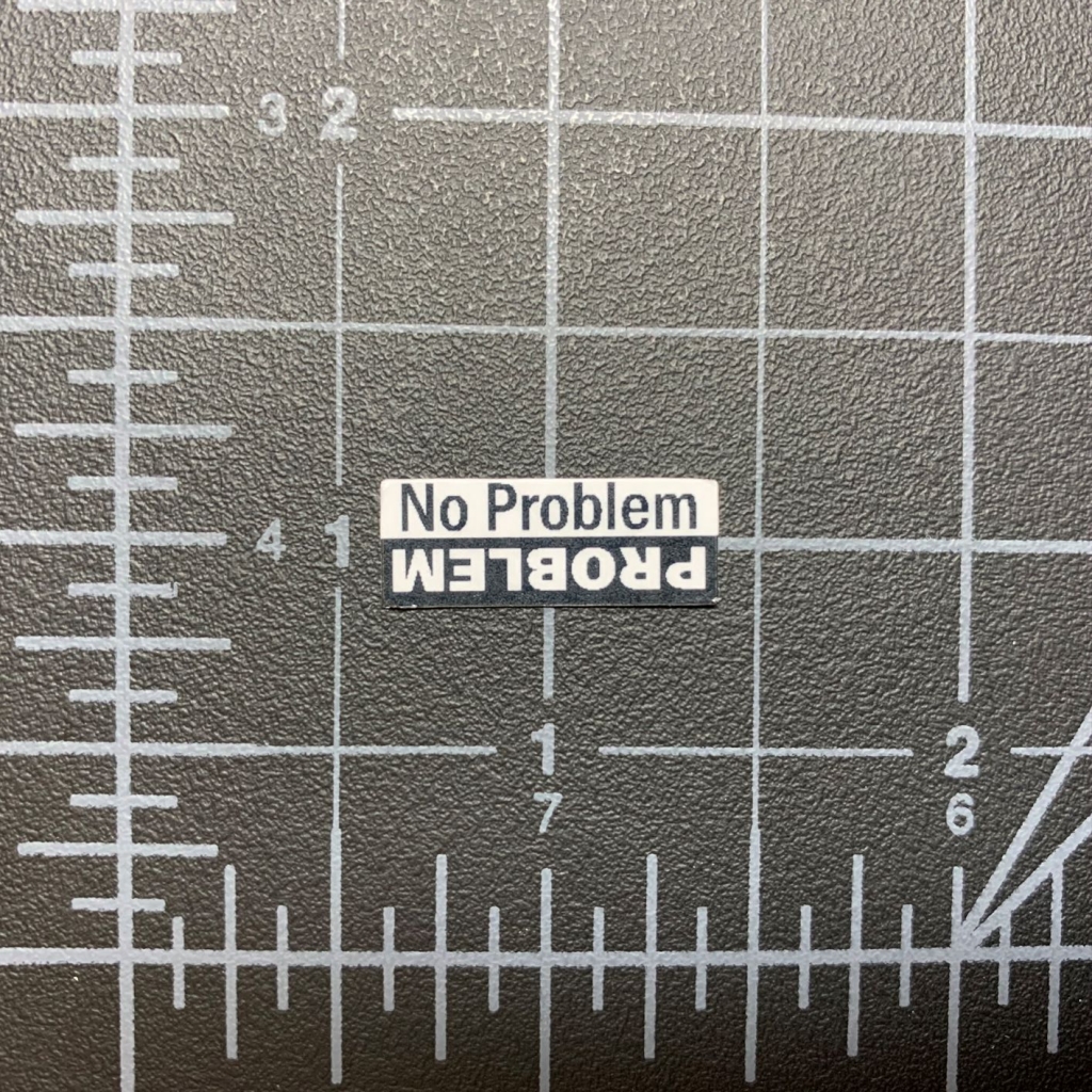 No Problem / PROBLEM - RC Bumper Sticker Decal - RC SWAG - Stickers, T ...