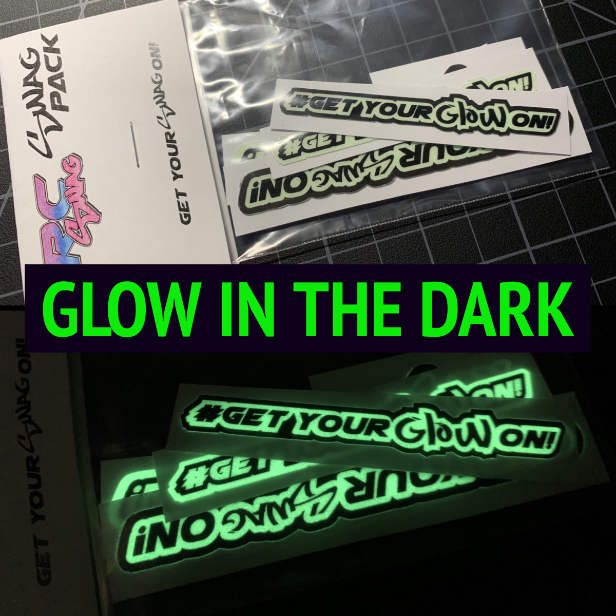 Get Your GLOW On! - RC SWAG - Stickers, T-Shirts, Hoodies, RC Kits & More!