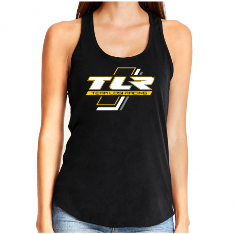 Ladies TLR Logo Gathered Racerback Tank Top - Tri Color - RC SWAG ...