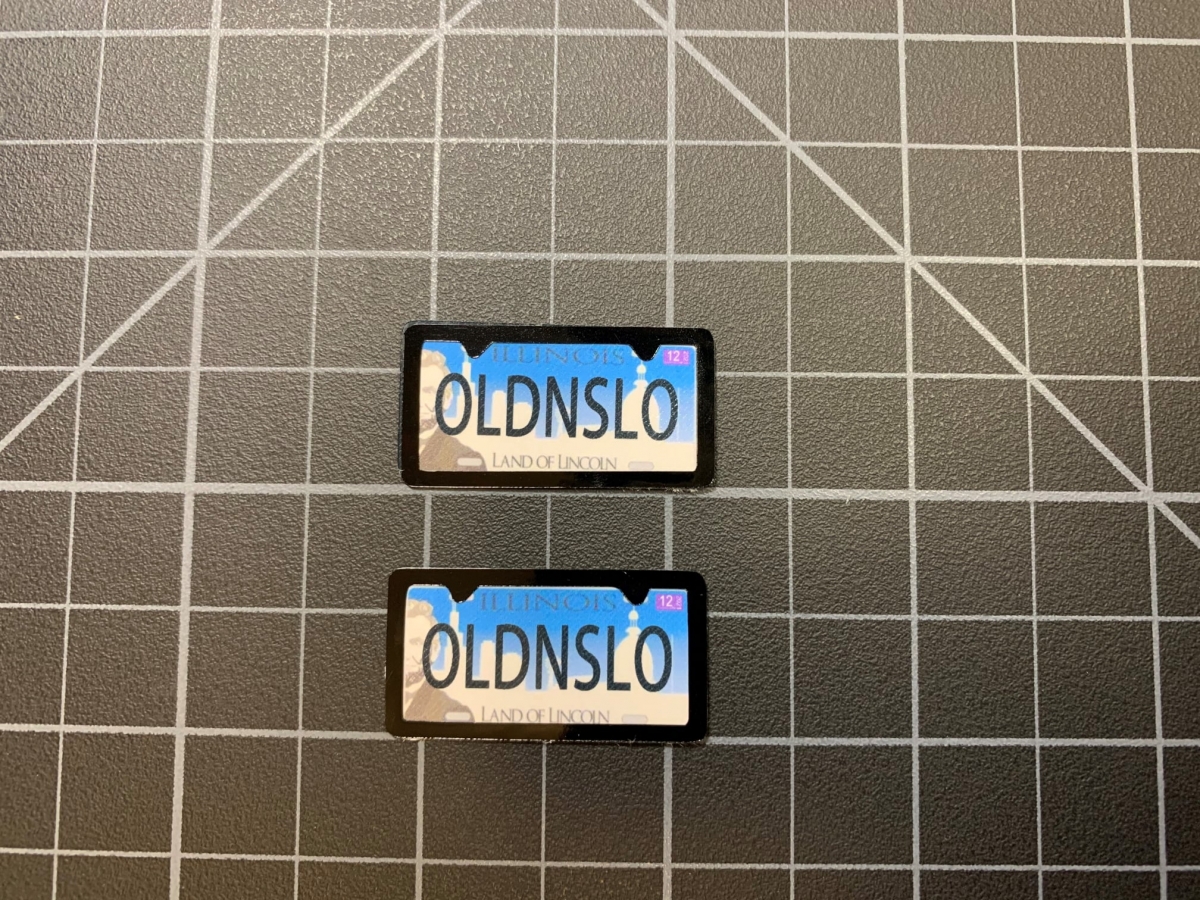 Scale RC License Plate Decal Stickers - Made-to-Order - RC SWAG ...