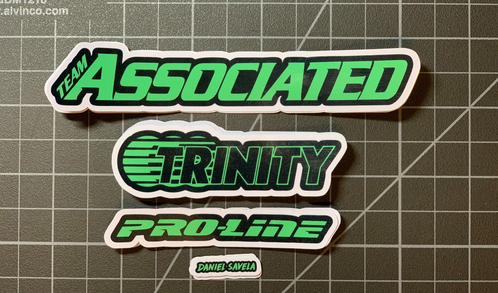 Custom Color RC Sponsor Stickers - RC SWAG - Stickers, T-Shirts ...