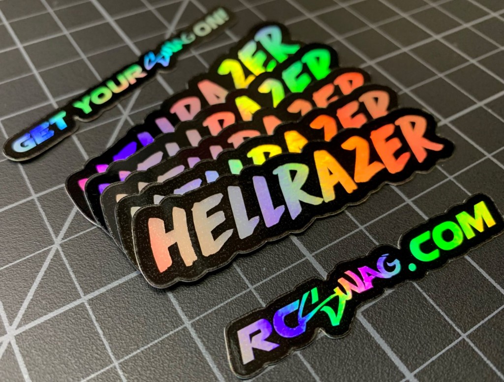 Sticker Printing - Holographic - RC SWAG - Stickers, T-Shirts, Hoodies ...