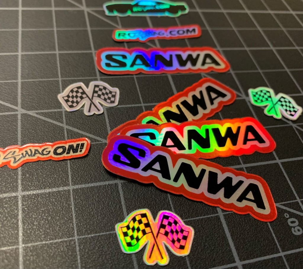 HOLOGRAPHIC RC Sponsor Logo Stickers - RC SWAG - Stickers, T-Shirts ...