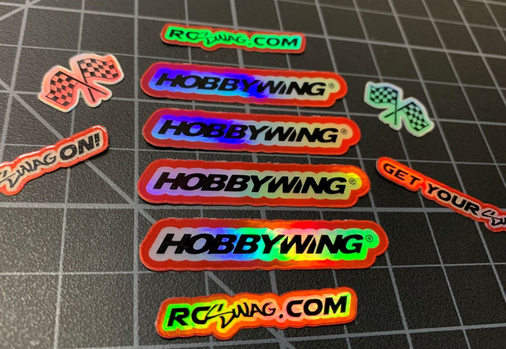 HOLOGRAPHIC RC Sponsor Logo Stickers - RC SWAG - Stickers, T-Shirts ...