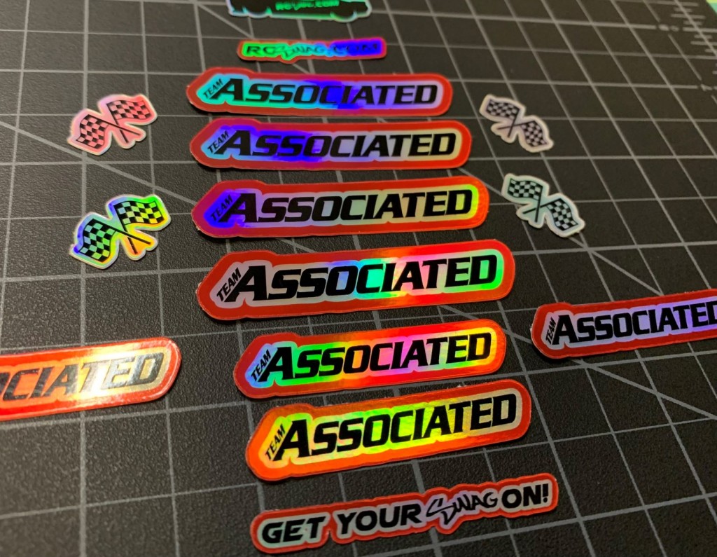 HOLOGRAPHIC RC Sponsor Logo Stickers - RC SWAG - Stickers, T-Shirts ...