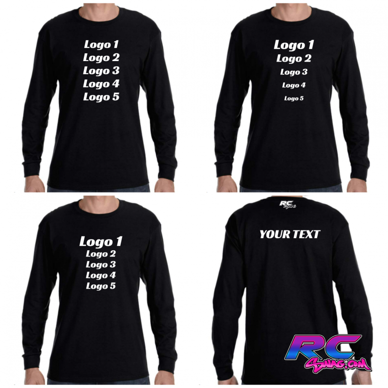 Long Sleeve Sponsor Logo T-Shirts - RC SWAG - Stickers, T-Shirts ...