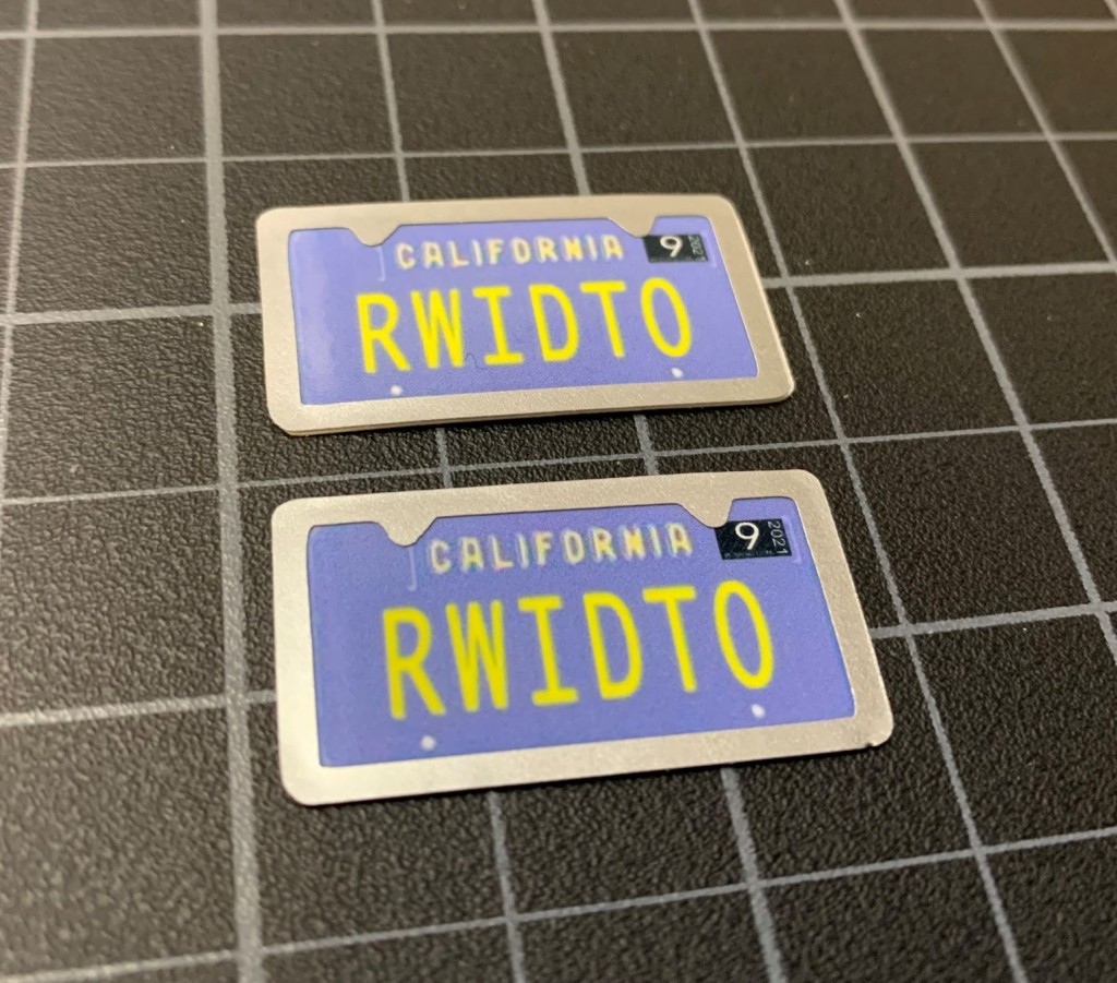 Scale RC License Plate Decal Stickers - Made-to-Order - RC SWAG ...