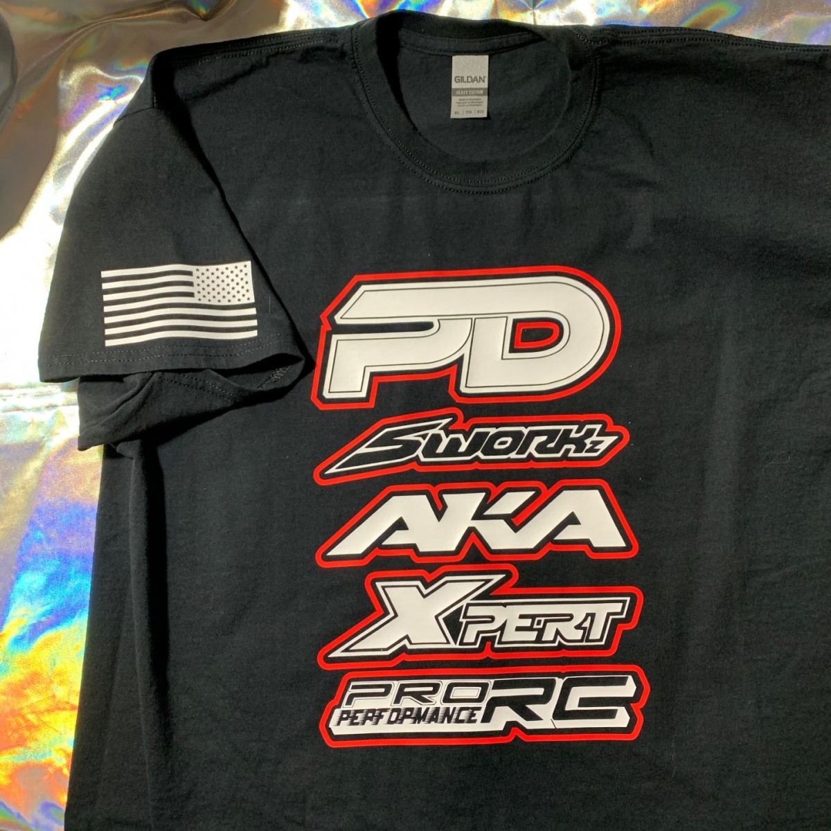 Sponsor Logo T-Shirt - 2-Color Outline Design - RC SWAG - Stickers, T ...