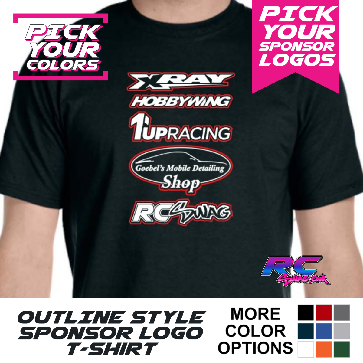 RC SWAG - RC SWAG - Stickers, T-Shirts, Hoodies, RC Kits & More!