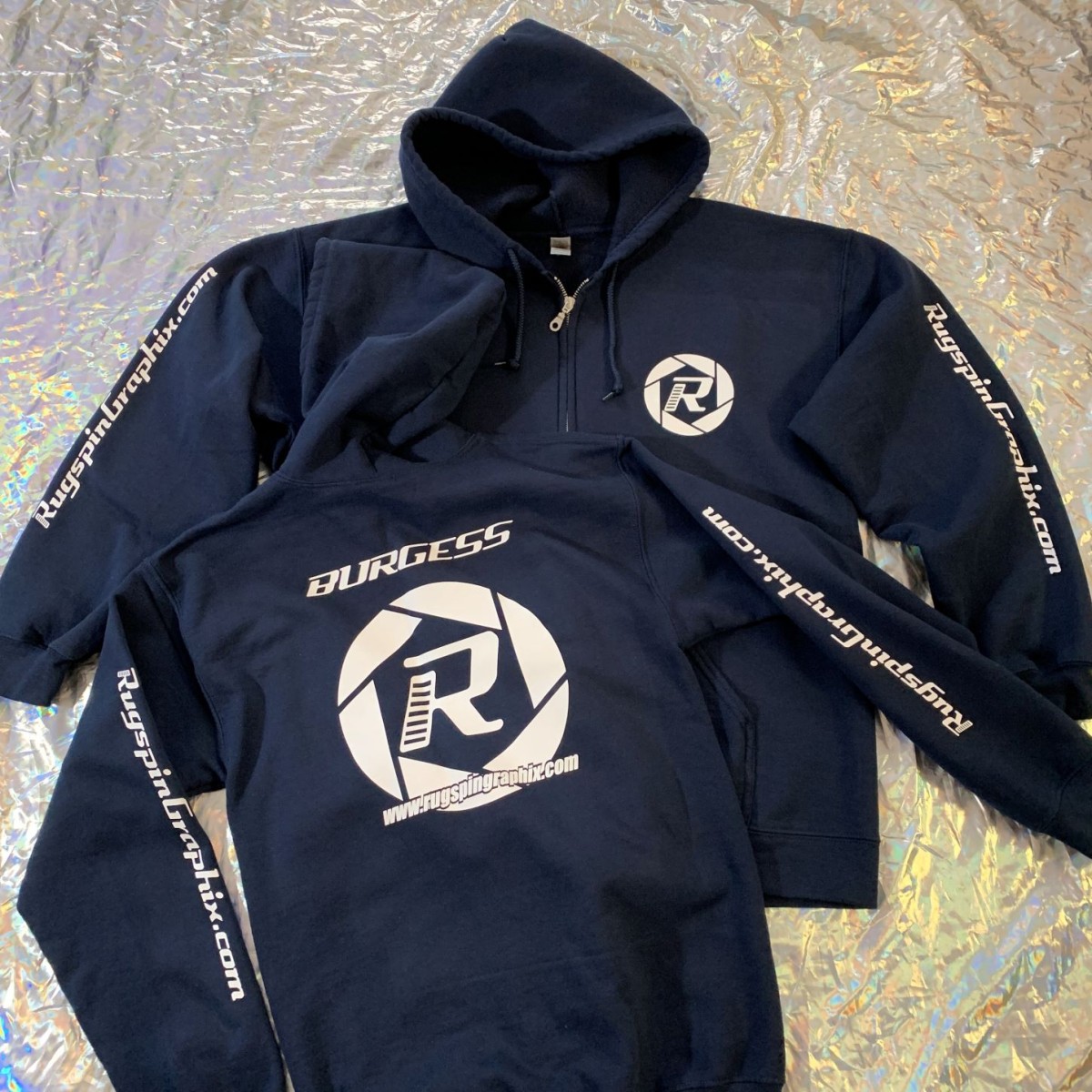 Design Your Own - Custom Zip-Up Hoodie (Gildan G186 50/50) - RC SWAG ...