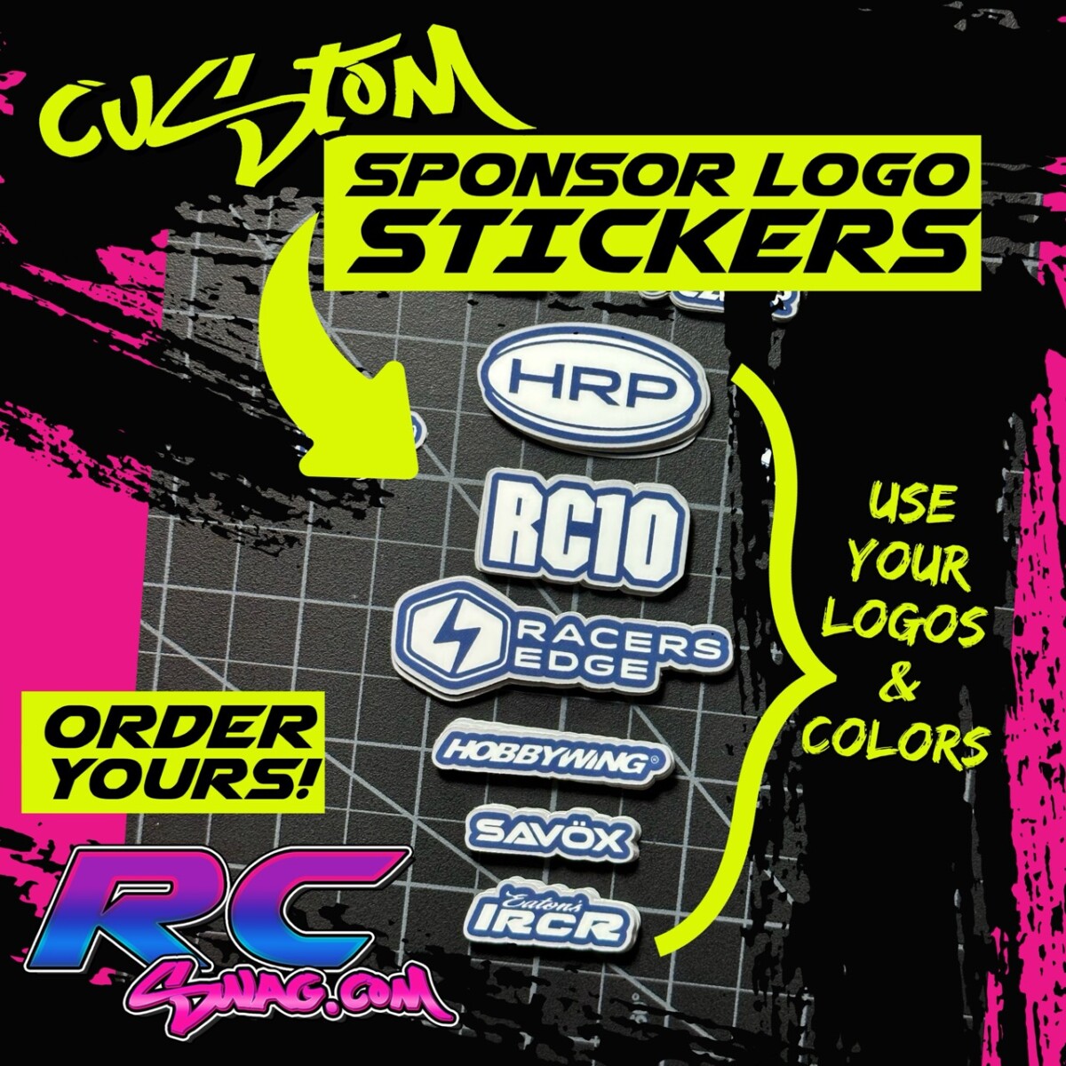 RC Sponsor Stickers Archives - RC SWAG - Stickers, T-Shirts, Hoodies ...