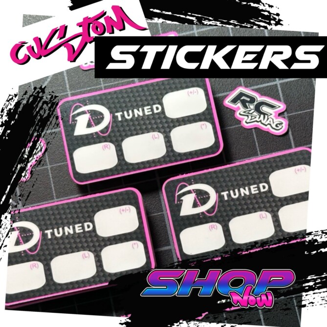Full-Color Sticker Printing Service - Upload Your Design - RC SWAG ...