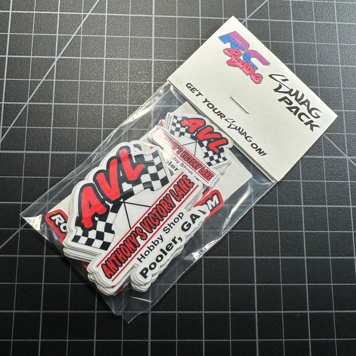 Full-Color Sticker Printing Service - Upload Your Design - RC SWAG ...