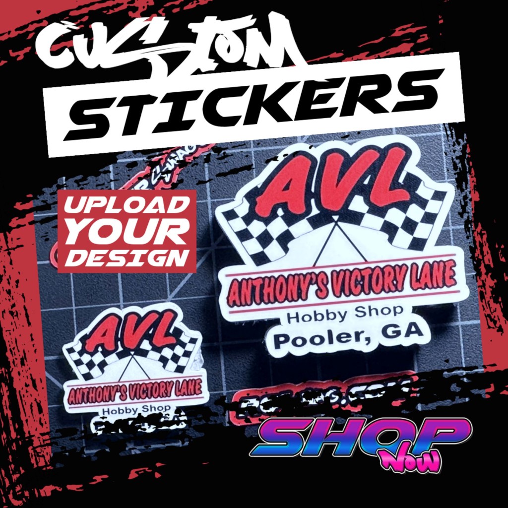 Full-Color Sticker Printing Service - Upload Your Design - RC SWAG ...