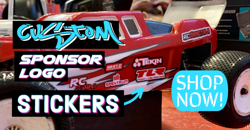 Custom Sponsor Logo Stickers - RC SWAG - Stickers, T-Shirts, Hoodies ...