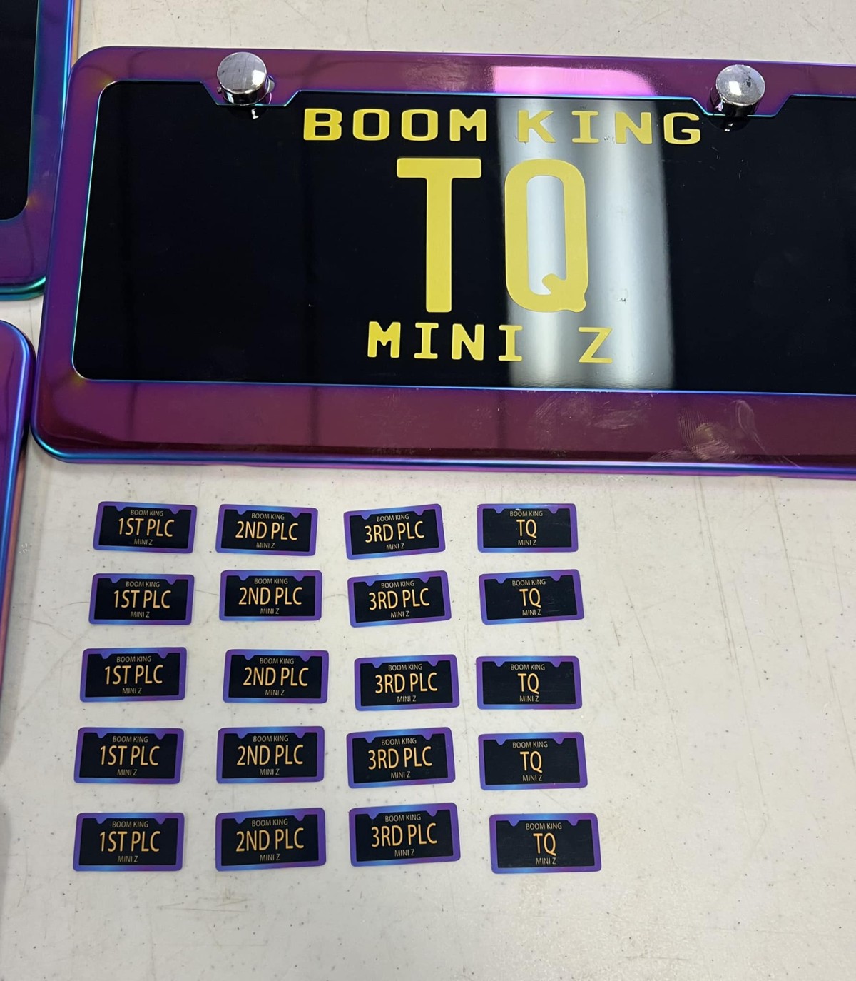 Number Stickers - Rectangle/Square - RC SWAG - Stickers, T-Shirts ...