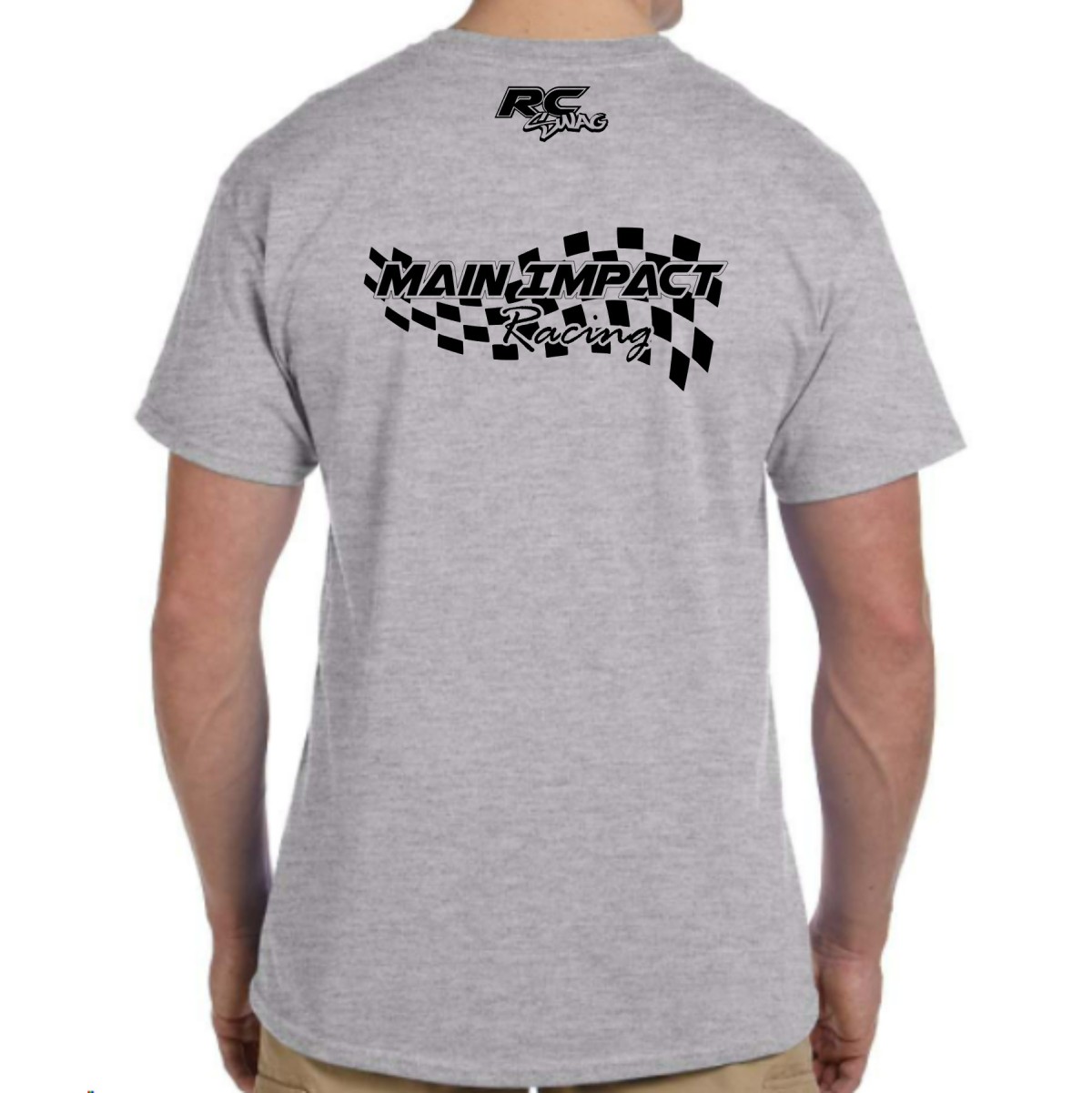 Checker Style Sponsor Logo T-Shirt - RC SWAG - Stickers, T-Shirts ...
