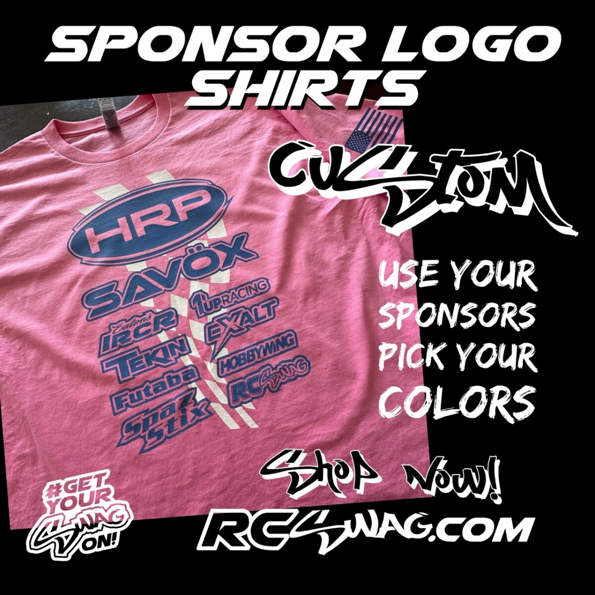 RC SWAG - RC SWAG - Stickers, T-Shirts, Hoodies, RC Kits & More!